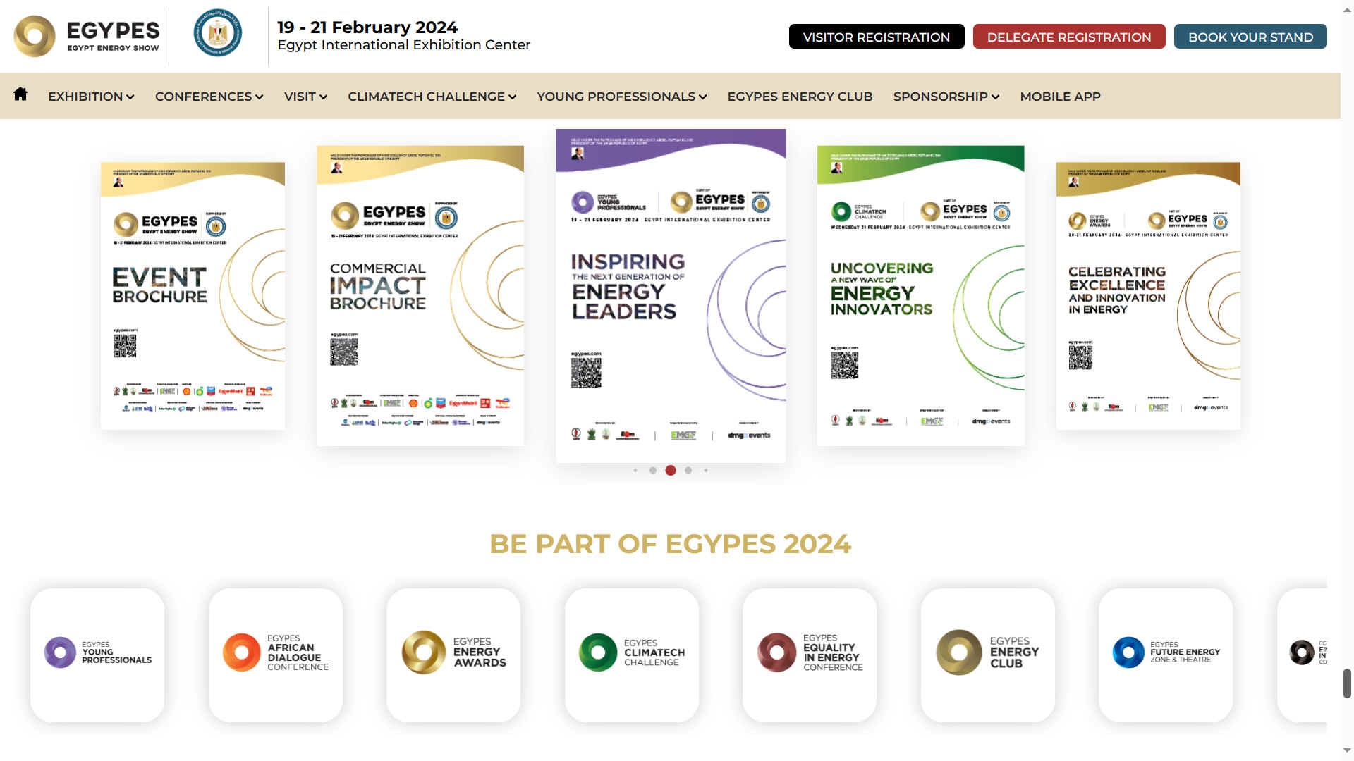 EGYPES EGYPT ENERGY SHOW CAIRO ARABIAN DESERTS FEBRUARY 2024 OIL AND NATURAL GAS FAIR ...